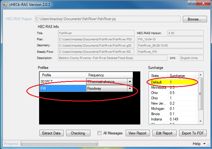 cHECk-RAS 2.0.1 SP1 Tutorial | How to | Running cHECk-RAS (3 of 4)